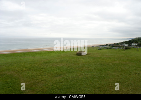 German bunker WN62 by the American National cemetery overlooking the ...