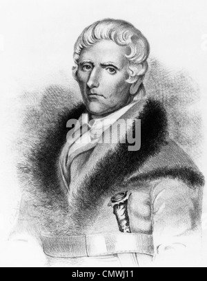 DANIEL BOONE (1734-1820) American frontiersman and politician founded ...