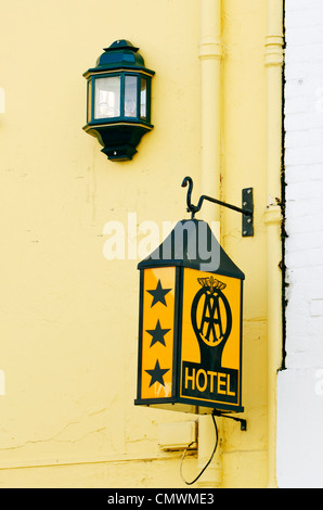 AA 3 Star, stars Hotel Sign rating UK Stock Photo - Alamy
