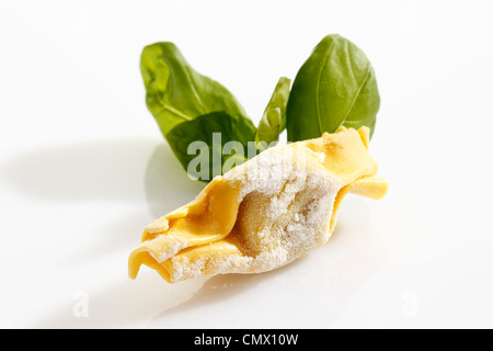 Candy shape pasta with riceflour on white background Stock Photo - Alamy