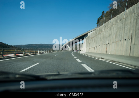 A40. Autoroute des Titans. Nantua. Ain. France Stock Photo - Alamy