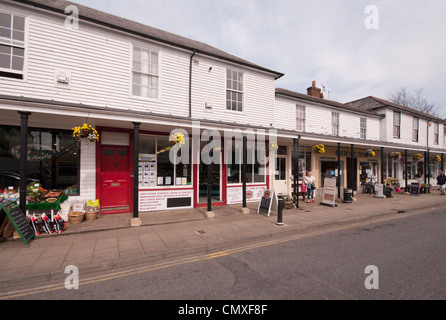 Parade Of Local Shops Hawkhurst Kent UK Stock Photo - Alamy