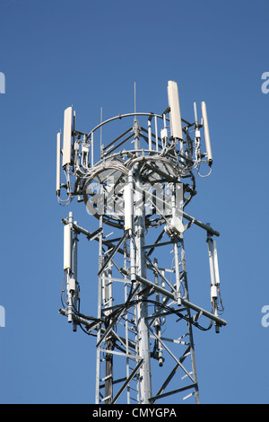 A communication mast Stock Photo - Alamy