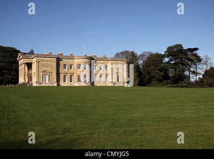 Spetchley House, a palladian style house built in 1811, at Spetchley ...