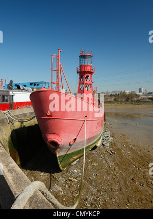 Trinity Buoy Wharf at River Thames and Bow Creek, Leamouth. Home to the ...