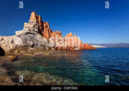 Red Rocks at Arbatax , Sardinia, Italy Stock Photo: 85385904 - Alamy