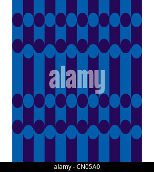 A seamless pattern design of straight lines with dots, creating a ...