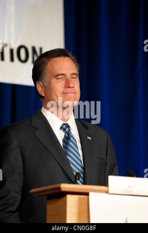 Mitt Romney speaks to his constituents at a rally in Wisconsin to ...