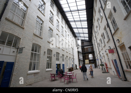interior of regenerated conway mill a former linen mill in west Belfast ...