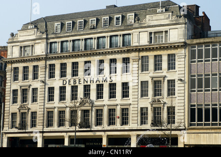 Debenhams department store, Old Market Square, Nottingham, England, UK ...