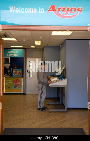 the argos retail catalogue shop in Birmingham city centre Stock Photo ...