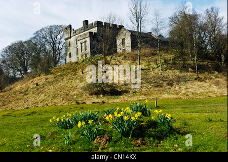 Kielder Castle, Kielder Village, Northumberland, England Stock Photo ...