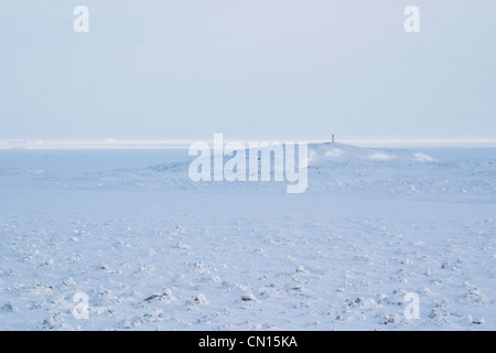 Vast snowy landscape, Iqaluit, Nunavut Stock Photo - Alamy
