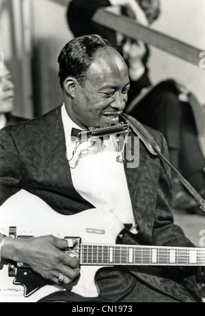 JIMMY REED (1925-1976) US Blues musician about 1962 Stock Photo - Alamy