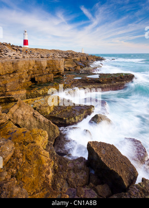 Dramatic waves at Portland Bill in Dorset, England UK Stock Photo - Alamy