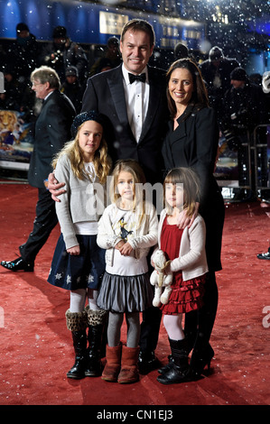 Peter Jones and family at the World Premiere of Harry Potter and the ...