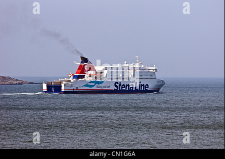 New Stena line car and passenger RoRo ferry Stena Superfast VIII has ...
