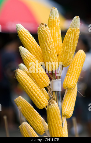 Corn cob stall downtown cebu city philippines Stock Photo - Alamy