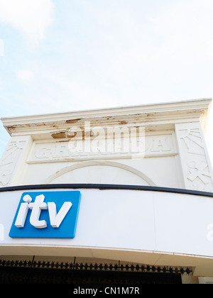 Granada TV studio building in Daisyfield Mill, a former historic mill ...