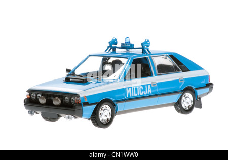 Model Polonez 1500 milicja car on white background Stock Photo - Alamy