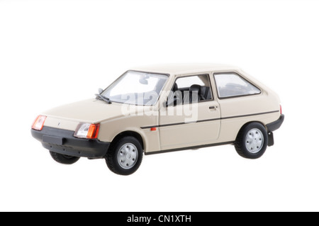 Tavria model car on white background Stock Photo - Alamy