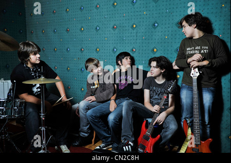 teen rock band Stock Photo: 81837002 - Alamy