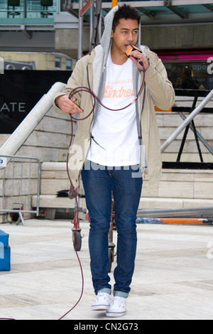 The Rizzle Kicks perform in London Stock Photo - Alamy