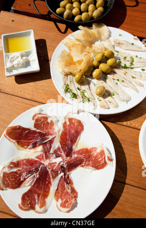 Selection of Tapas Stock Photo - Alamy