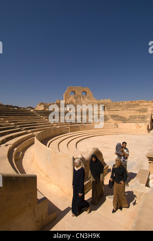 Roman amphitheatre, Sabratha, Libya Stock Photo - Alamy