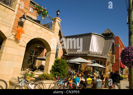 Main Street in Magog, Eastern Townships, Quebec Stock Photo - Alamy