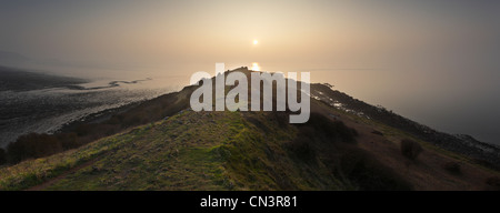 Sand Point. Near Weston-super-Mare. Somerset. England. UK Stock Photo ...