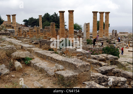 Temple of Apollo, Sanctuary of Apollo, Cyrene, Libya Stock Photo - Alamy