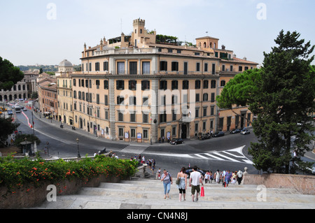 Cordonata great staircase Stock Photo - Alamy