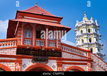 Mahalsa hindu temple Mardol village Ponda Goa India Stock Photo - Alamy