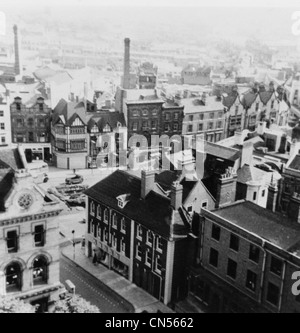 Queen Square, Wolverhampton, 1950s Stock Photo - Alamy