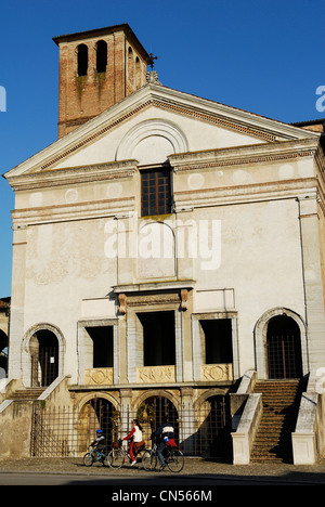 The church of San Sebastiano in Mantua, Italy, designed by the great ...