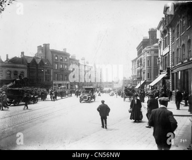 Queen Square, Wolverhampton, c 1910 Stock Photo - Alamy