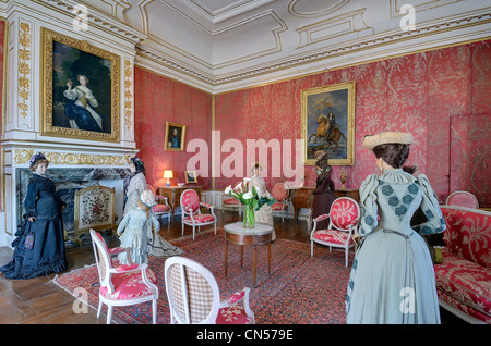 interior of Ussé Castle Indre et Loire Centre France Stock Photo - Alamy