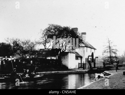 Compton Lock, Wolverhampton, Staffordshire & Worcestershire Canal, c ...