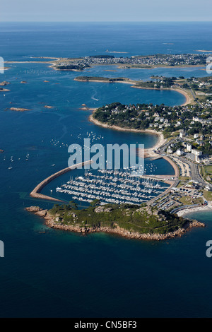 France, Cotes d'Armor, Trebeurden Stock Photo - Alamy