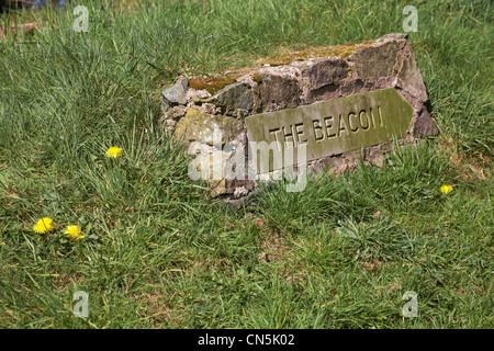 direction sign marker sign for Great Malvern, Worcestershire UK in ...