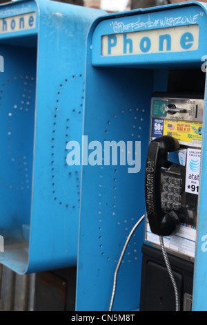 Coin operated pay phone Stock Photo - Alamy