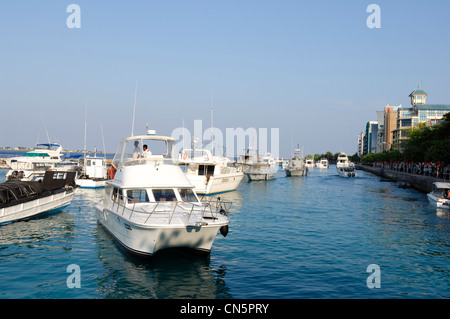Male Harbour in The Maldives Stock Photo - Alamy