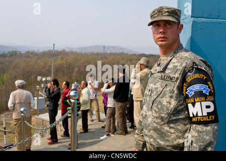 Joint Security Area, South Korea. 15th Apr, 2023. US Army soldiers ...