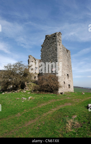 Arnside Tower Cumbria Stock Photo - Alamy