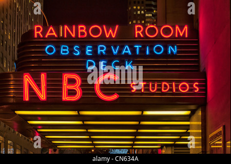 The NBC studios at 30 Rockefeller Center in New York Stock Photo - Alamy