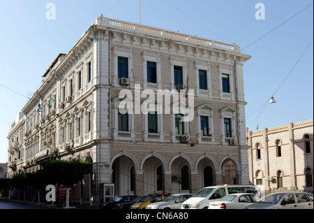 Tripoli. Libya. View of 1930’s Italian colonial building which was ...