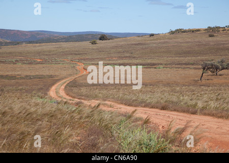 Gawler Ranges Road Stock Photo - Alamy