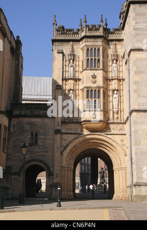 Abbey Gatehouse, Bristol Central Library, Bristol, UK Stock Photo - Alamy