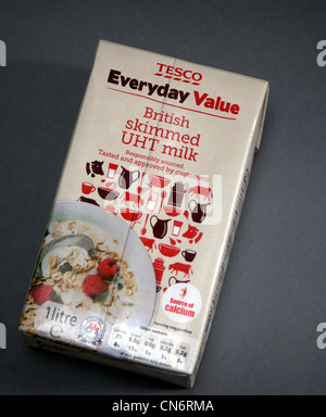 Tesco Everyday Value products replace Value range, London Stock Photo ...